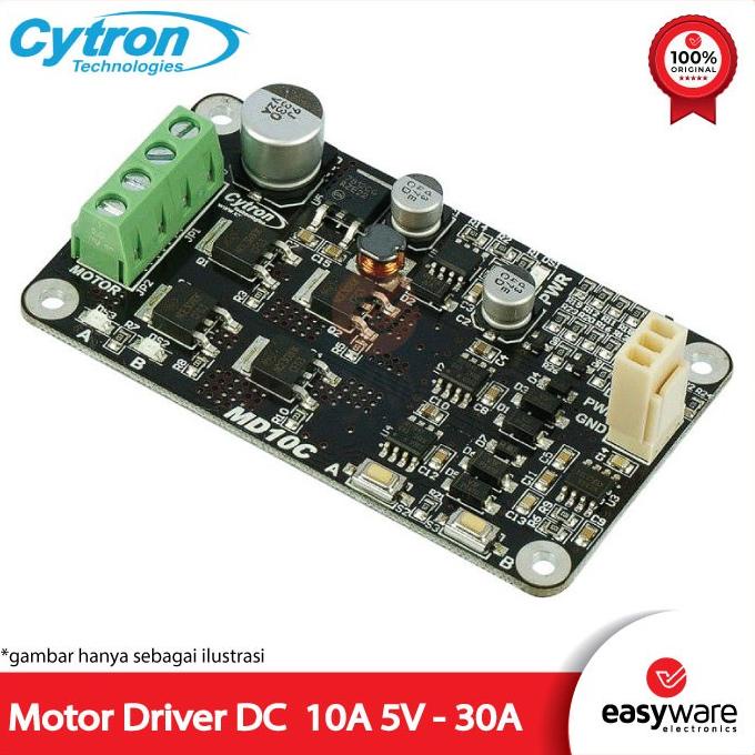 Jual Motor Driver 1 Channel - 10Amp 5V-30V DC Motor Driver easywa53 ...
