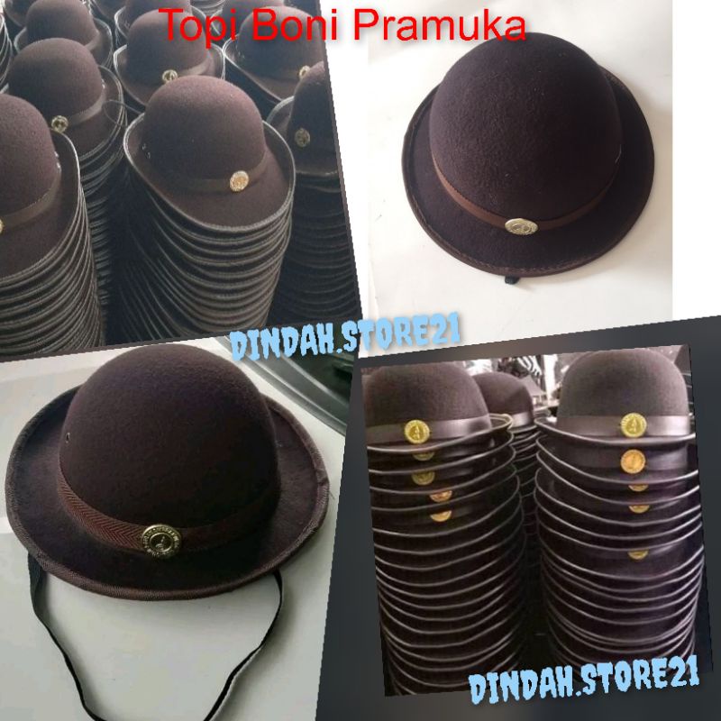 Jual PROMO - Topi Boni Pramuka/Topi Pramuka Perempuan (Boni)/ Boni ...