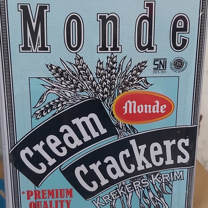 Jual Monde Cream Crackers 1200gr Kaleng | Shopee Indonesia