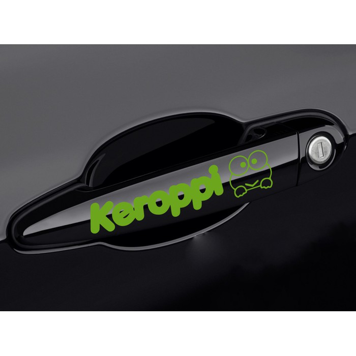 Jual Stiker Handle Mobil Kodok Sanrio Keropi Keroppi - Car Decal ...