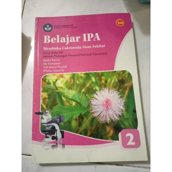 Jual Belajar IPA kelas 2 SMP BSE | Shopee Indonesia