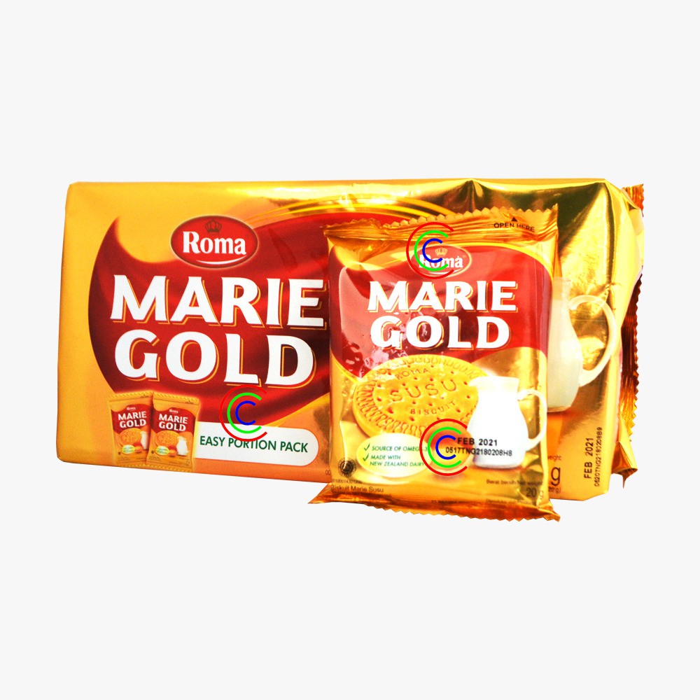Jual PACK Roma Marie Gold Biskuit Susu Premium Mari Susu Enak - 12pcs x ...