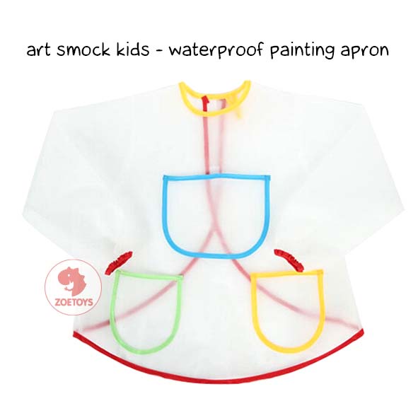 Jual Zoetoys Art Smock Kids - Waterproof Painting Apron | Peralatan ...