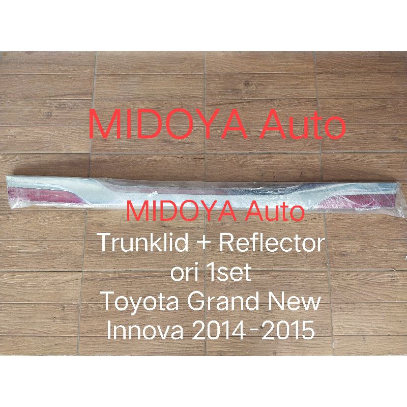 Jual Trunklid Bagasi Toyota Grand New Innova 2012-2015 ori | Shopee ...