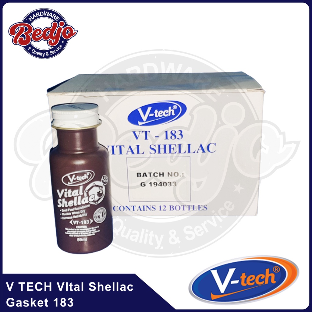 Jual Lem Gasket - Lem Packing Shellac Vtech 60ml | Shopee Indonesia