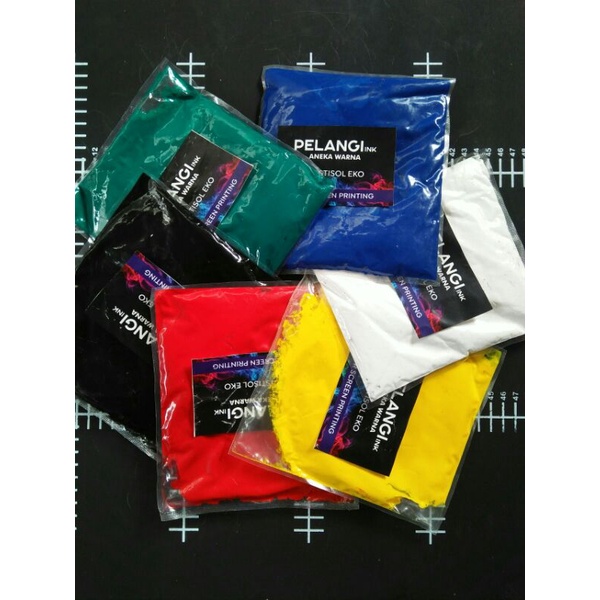 Jual Tinta cat sablon plastisol sablon 200 gram | Shopee Indonesia