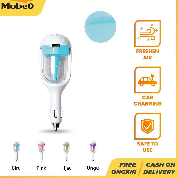 Jual Mobeo 2 in 1 Humidifier Mobil Minyak Esensial Aromaterapi USB Port ...