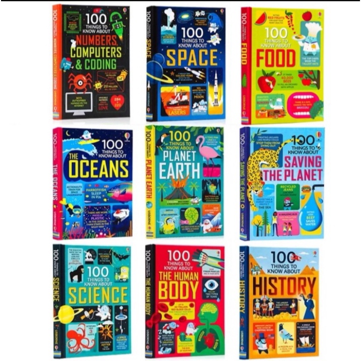 Jual Buku Usborne 100 things to know about/Buku Usborne Lots Of Things ...