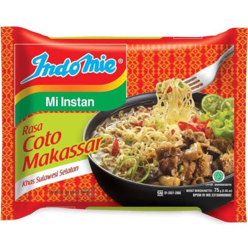Jual Indomie Rasa Coto Makassar Khas Sulawesi Selatan | Shopee Indonesia