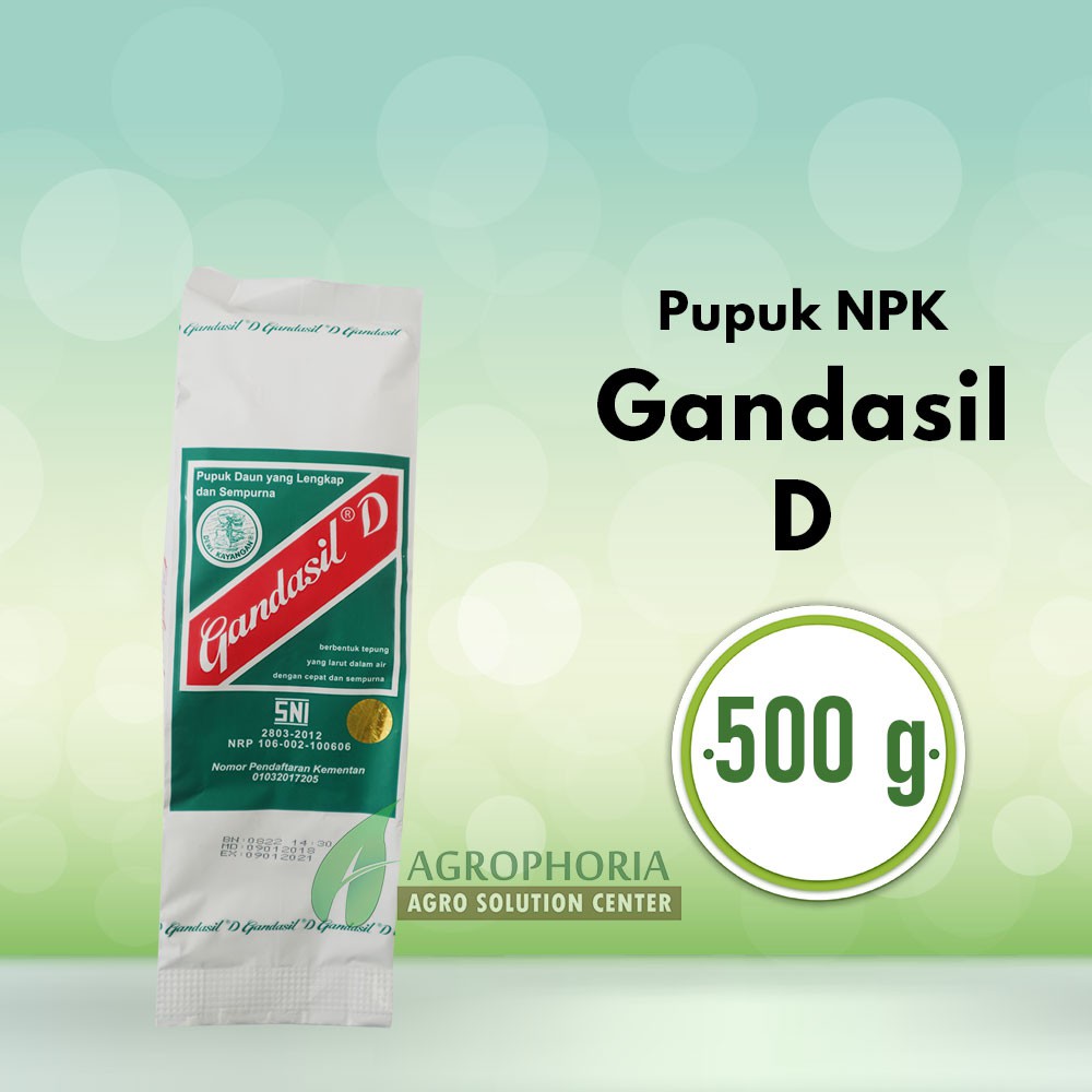Jual Pupuk Gandasil Daun 500 gram | Shopee Indonesia