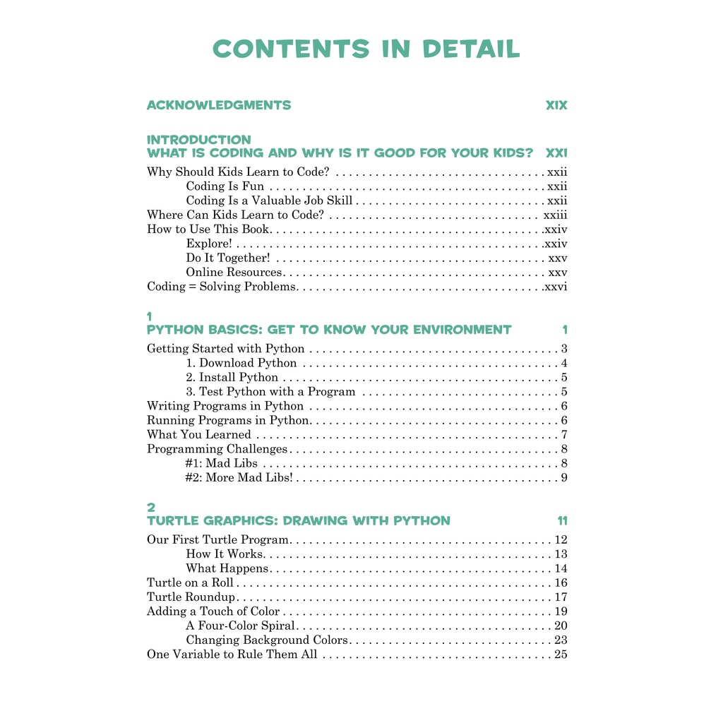 Jual TEACH YOUR KIDS TO CODE A PARENT-FRIENDLY GUIDE TO PYTHON ...