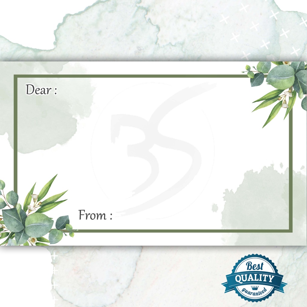 Jual GREETING CARD MODEL FRAME POLOS | KARTU UCAPAN | GIFT CARD | KARTU ...