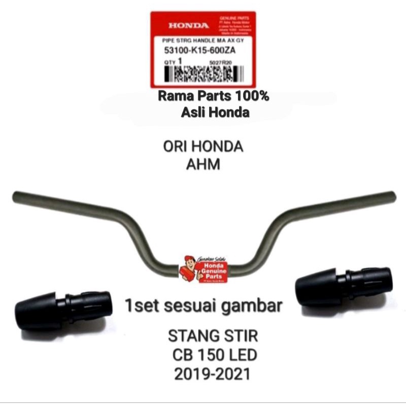 Jual 53100 - K15 - 600 SETANG SETIR + TUTUP SETANG CB 150R LED 2019 ...