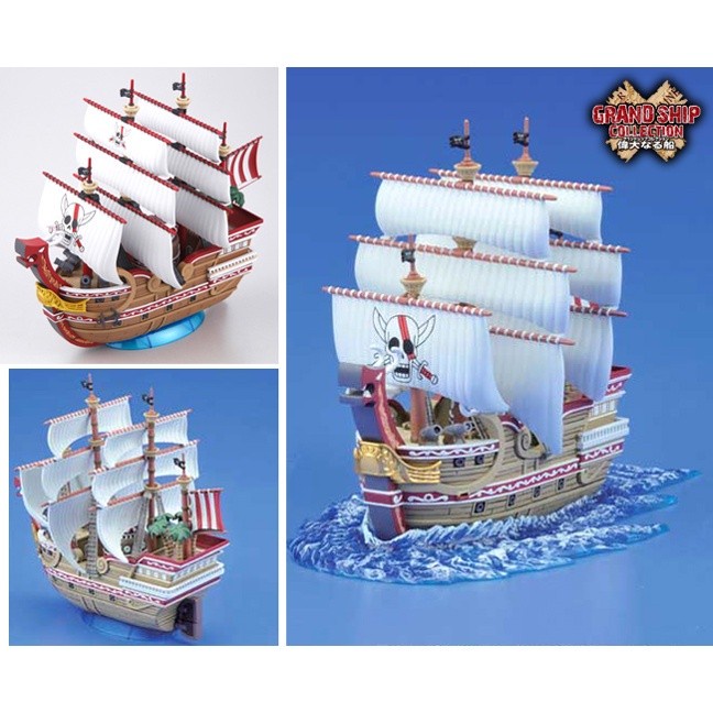 Jual Mokit SHIP RED FORCE SHANKS- model kit kapal One piece | Shopee ...