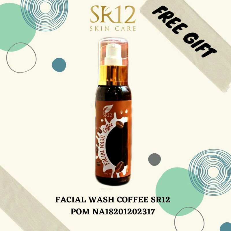 Jual FACIAL WASH COFFEE SR12 FREE SLS / FACIAL WASH KOPI / SABUN WAJAH ...