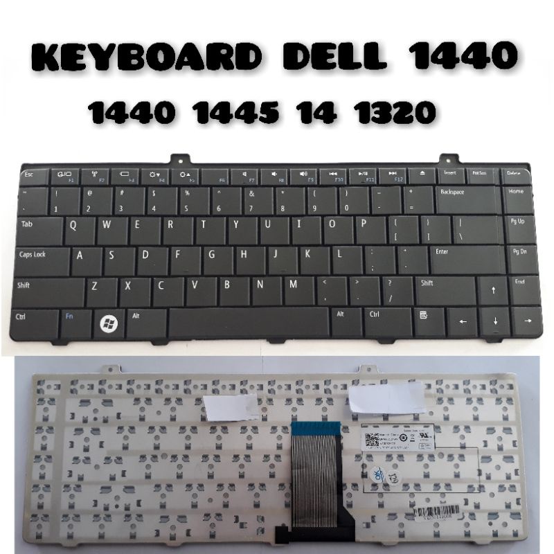 Jual KEYBOARD LAPTOP DELL Inspiron 1320, 1440, 1450 | Shopee Indonesia