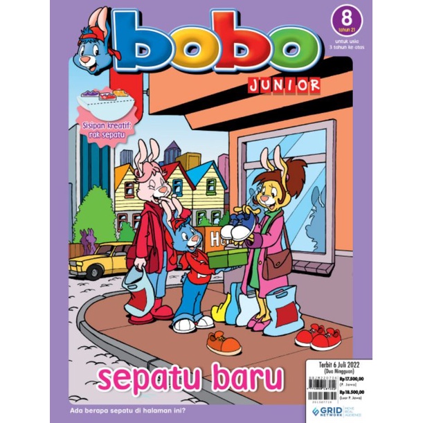 Jual majalah BOBO JUNIOR no. 8 eds juli 2022 | Shopee Indonesia