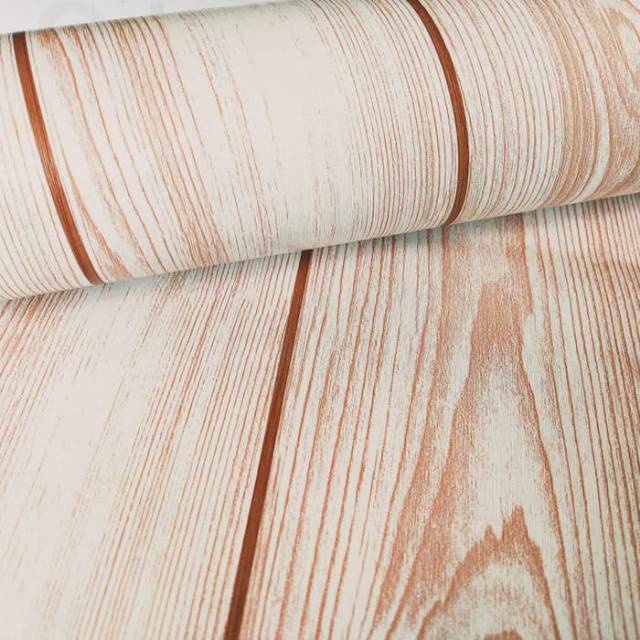 Jual Wallpaper Dinding Motif Kayu Serat Muda Ukuran Panjang 10meter X