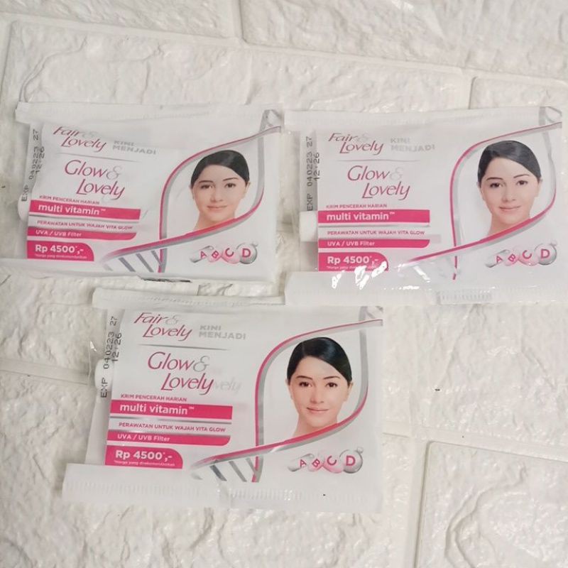 Jual Fair & Lovely Powdery Cream | Facial Foam Vit C | Krim Multi ...