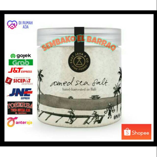 Jual East Java & Co Amed Sea Salt 400g | Shopee Indonesia