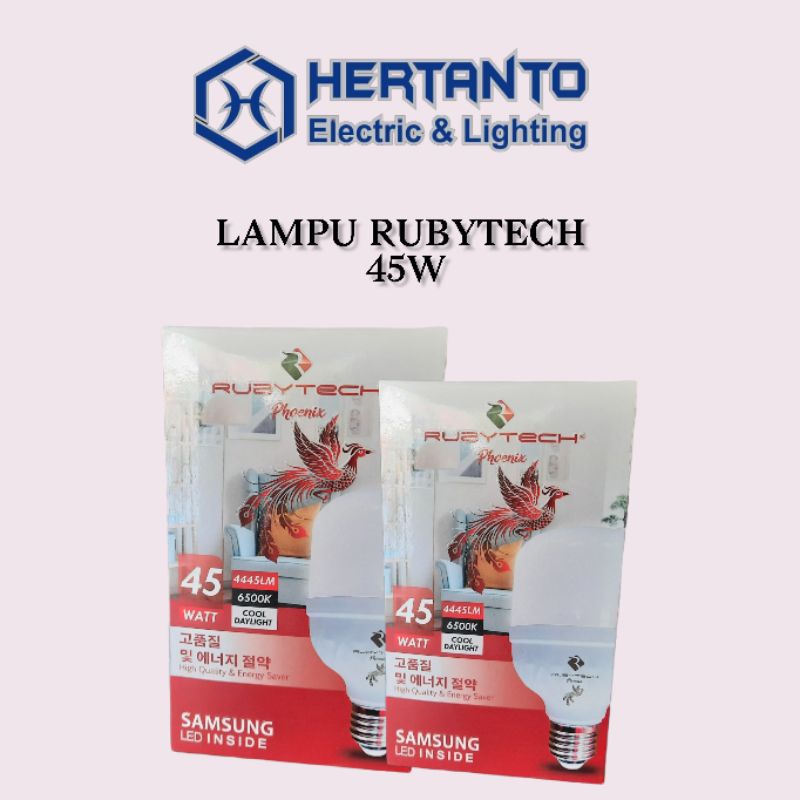 Jual LAMPU LED|| LAMPU RUBYTECH PHOENIX T - BLUB 45W CDL | Shopee Indonesia