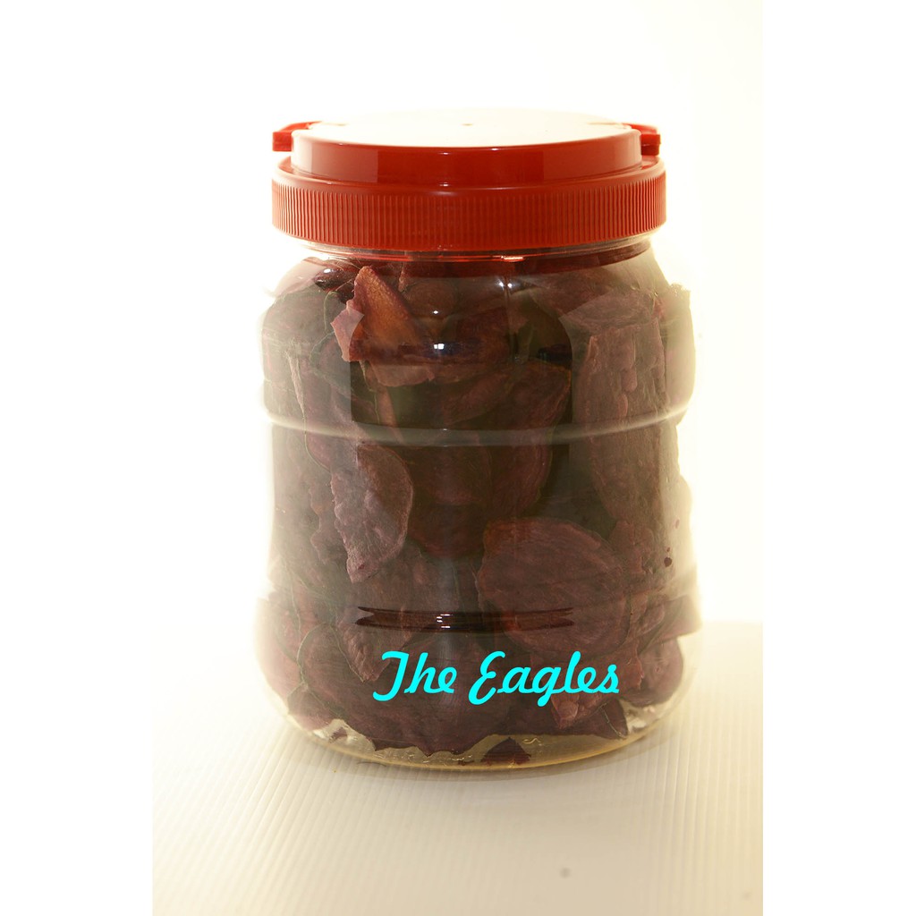 Jual kripik keripik ubi ketela ungu goreng manis 200 gr tela telo ...