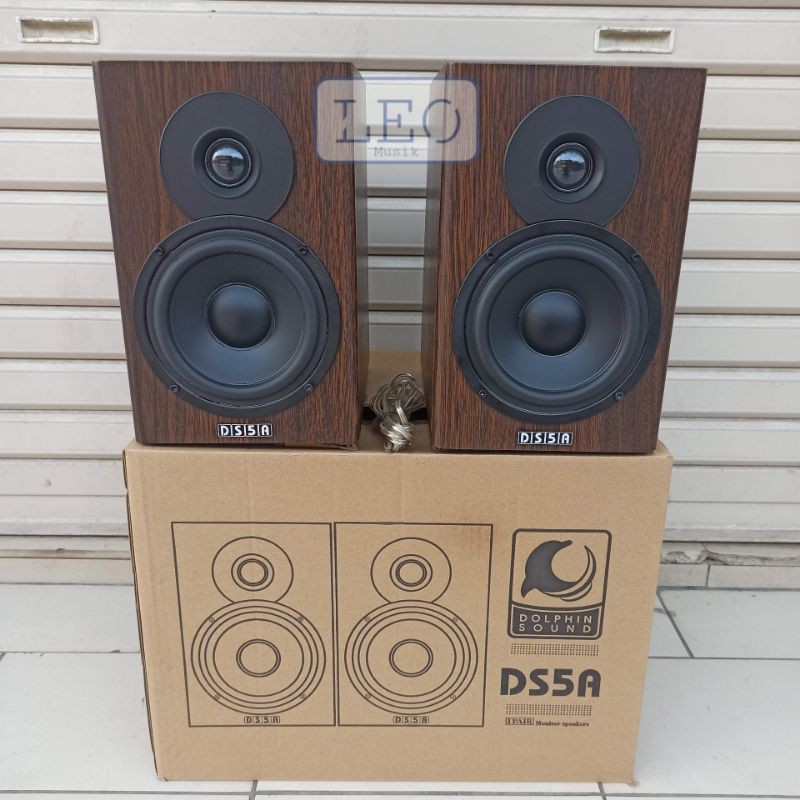 Jual ISK DOLPHIN SOUND SPEAKER DS 5A DS5A MONITOR SPEAKER 5 inch ...