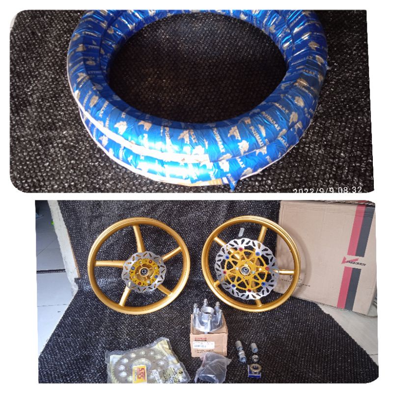 Jual VELG R15V3/V4/XSR/MT15 KOMPLET BAN MODEL RCB | Shopee Indonesia