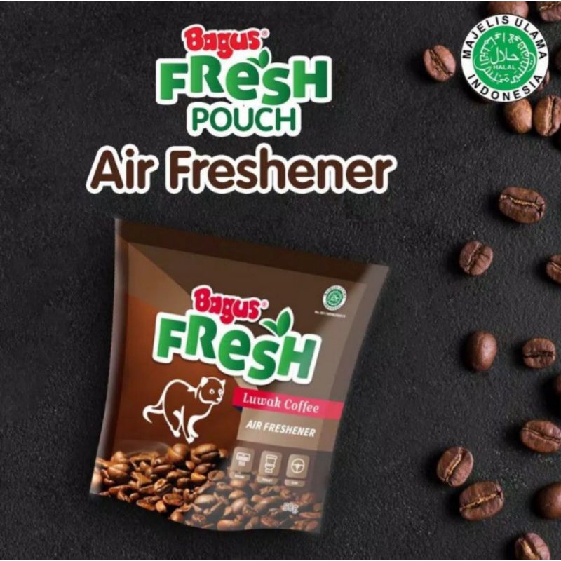 Jual Bagus Fresh Air Freshener Pouch 50gr Luwak coffee | Shopee Indonesia