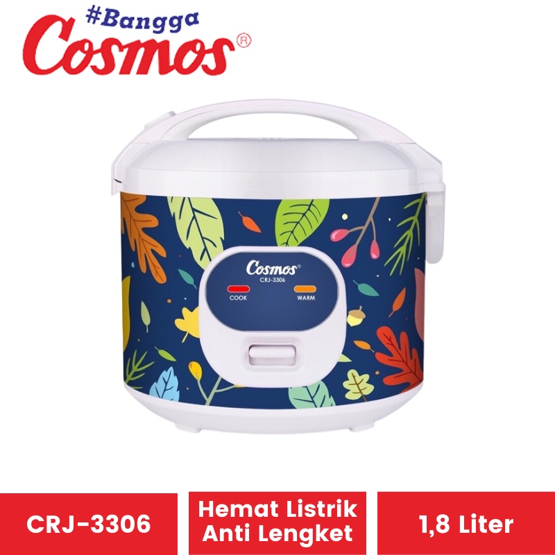 Jual Magic Com Cosmos 1,8 Liter CRJ 3306 323 3301 | Rice Cooker Mejikom ...