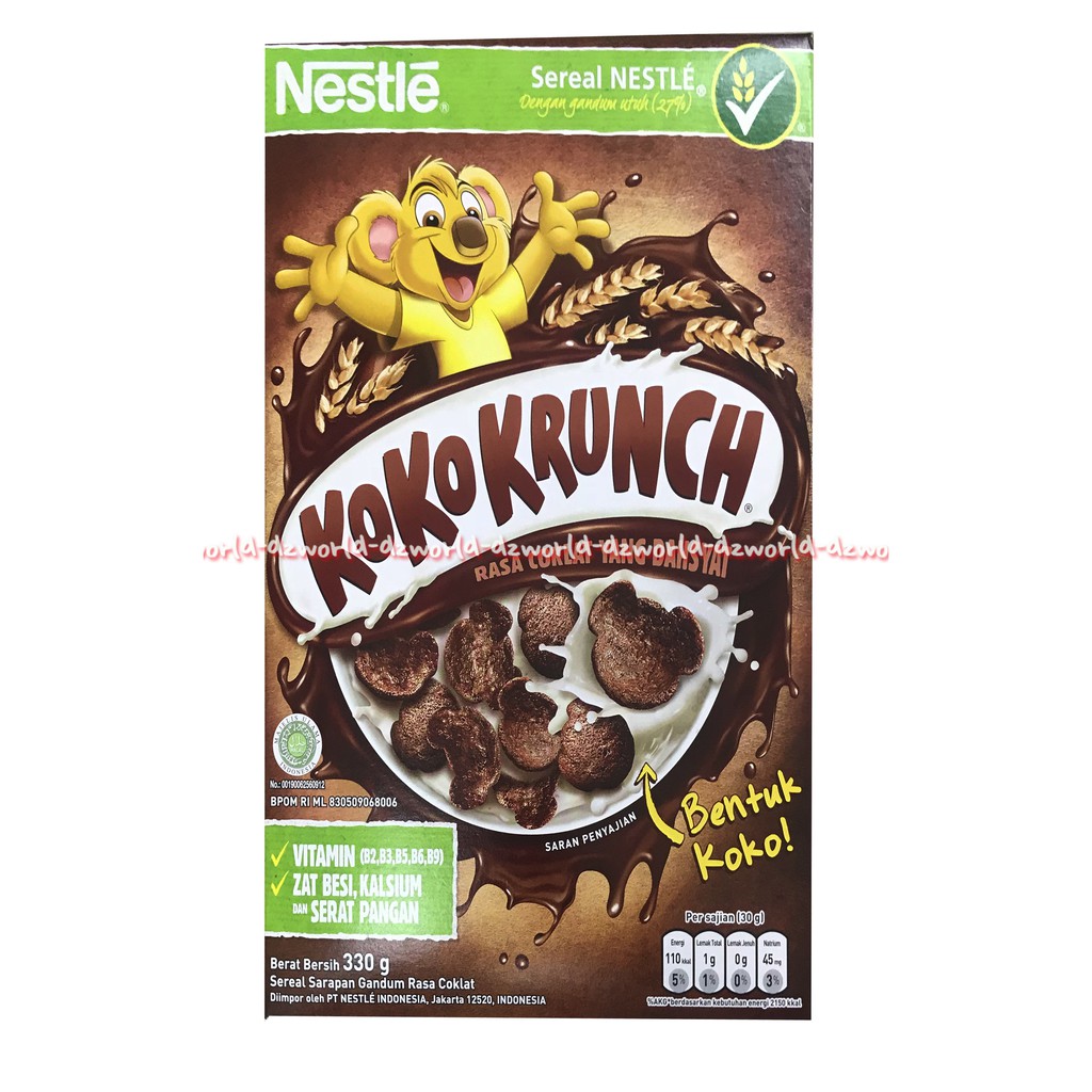 Jual KokoKrunch Nestle Koko Crunch Koko Krunch Seral Coklat Bentuk Koko ...