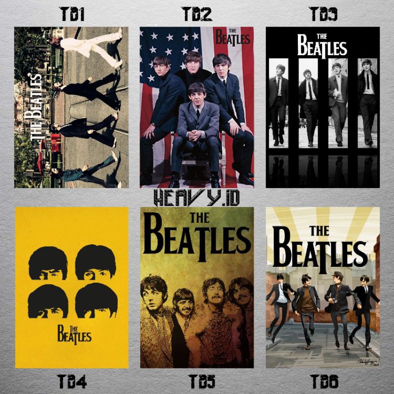 Jual POSTER BAND A3 THE BEATLES | Shopee Indonesia