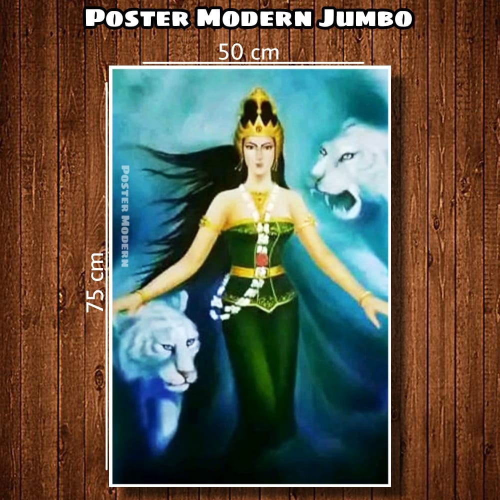 Jual Poster Modern Jumbo Foto Nyi Roro Kidul #PMJ017 - Ukuran 50 x 75 ...