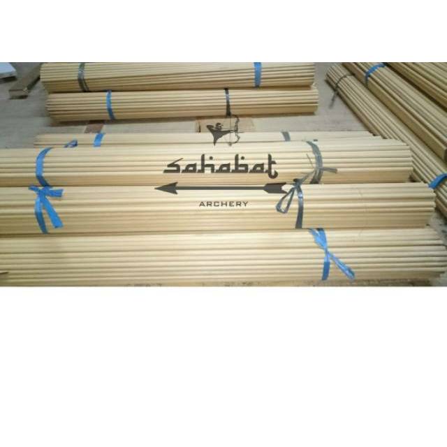 Jual shaft kayu ramin 8 mm grade A batang dowel kayu untuk arrow anak ...