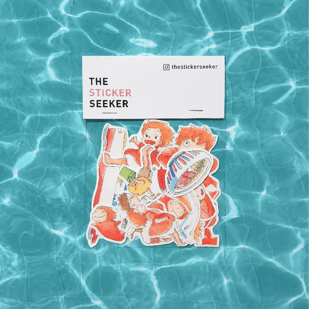 Jual Ponyo Vinyl Sticker Pack | Shopee Indonesia