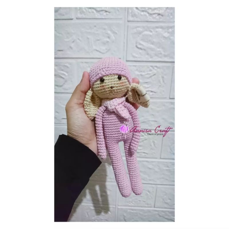 Jual Boneka Rajut Little Chloe Bunny (READY STOCK) | Shopee Indonesia