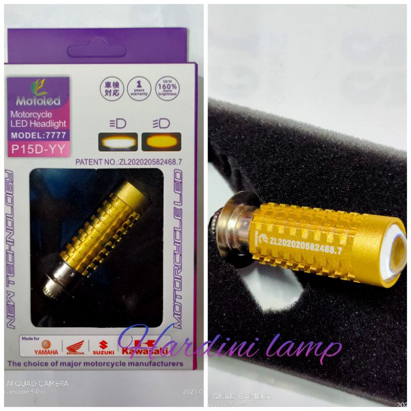 Jual lampu led H6 laser supersonic led headlamp h6 laser hi low ...