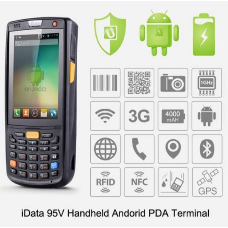 Jual iData 95V Handheld PDT Barcode Scanner | Shopee Indonesia