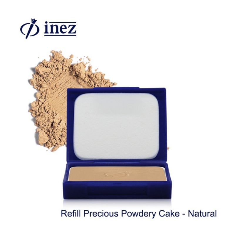 Jual Inez compact powder refill with puff 09 IVORY | Shopee Indonesia