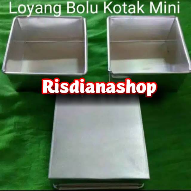 Jual Loyang Bolu / Cake Kotak Mini. | Shopee Indonesia