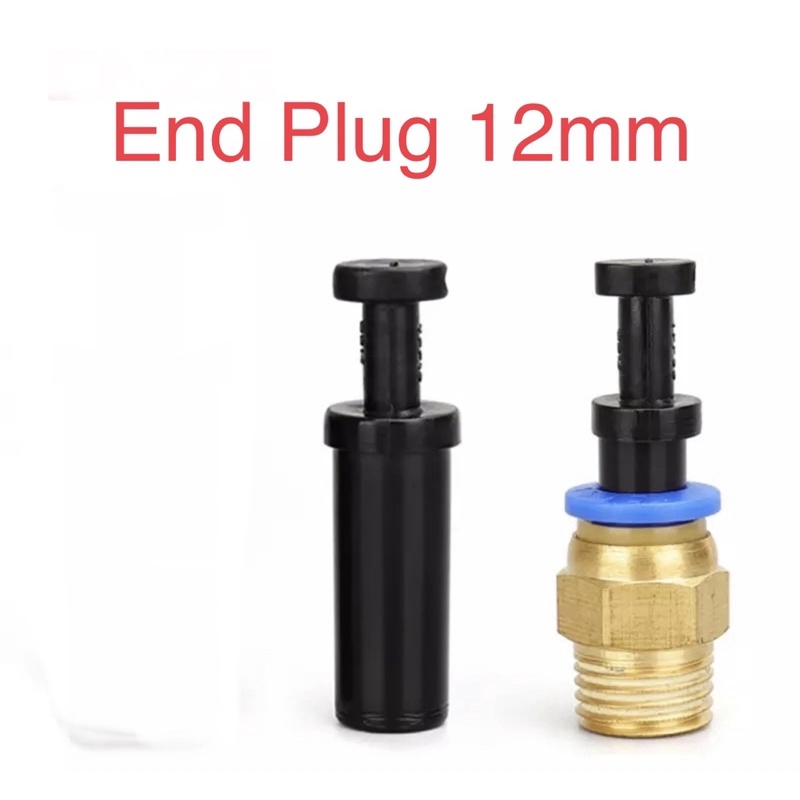 Jual Konektor Alat Siram End Plug PP-12 12mm 12 mm Slip Lock PU ...