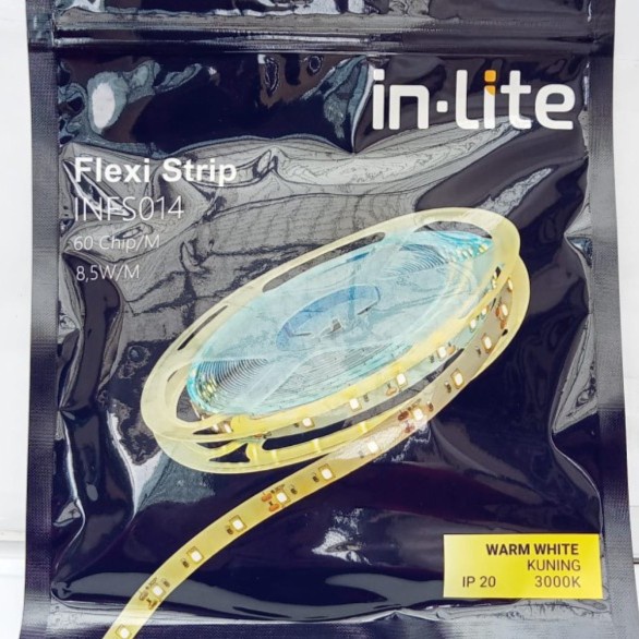 Jual INFS014 IN LITE LED Strip IP20 IP65 Indoor Outdoor 8.5W 60LED/M ...