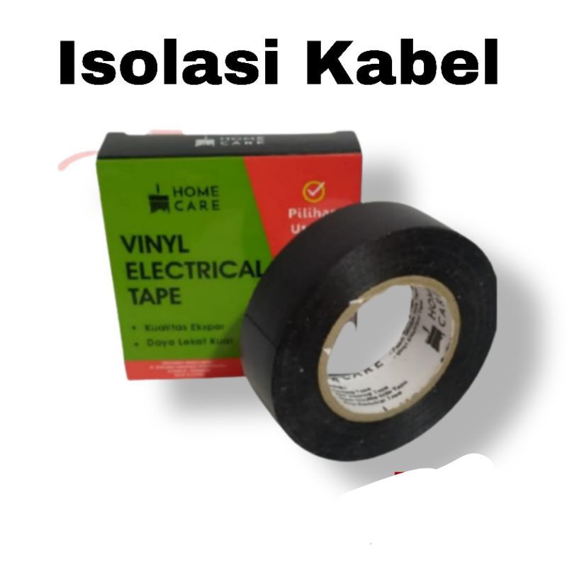 Jual Isolasi Listrik Hitam Home Care/Isolasi Besar jumbo/Isolasi Kabel ...