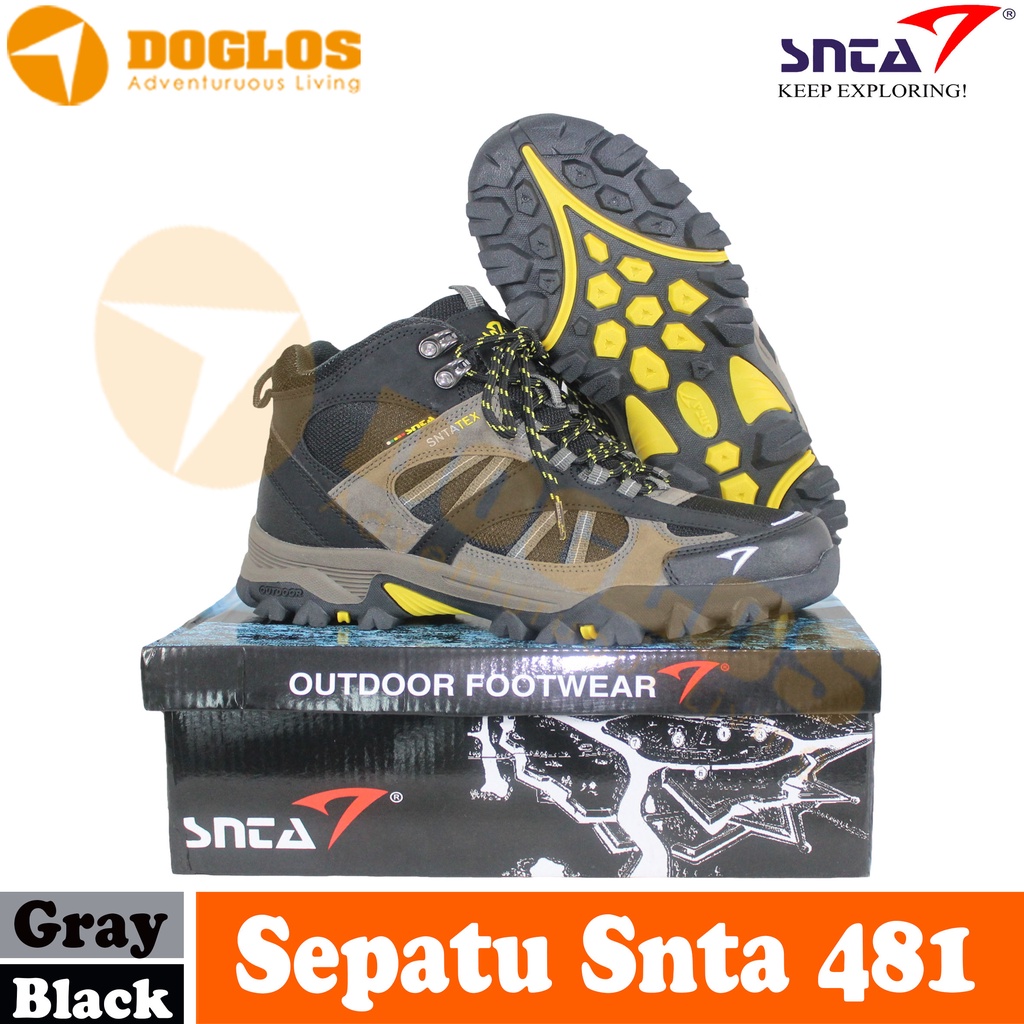 Jual Sepatu Gunung SNTA 481 Outdoor Shoes Hikking Traking Fising ...