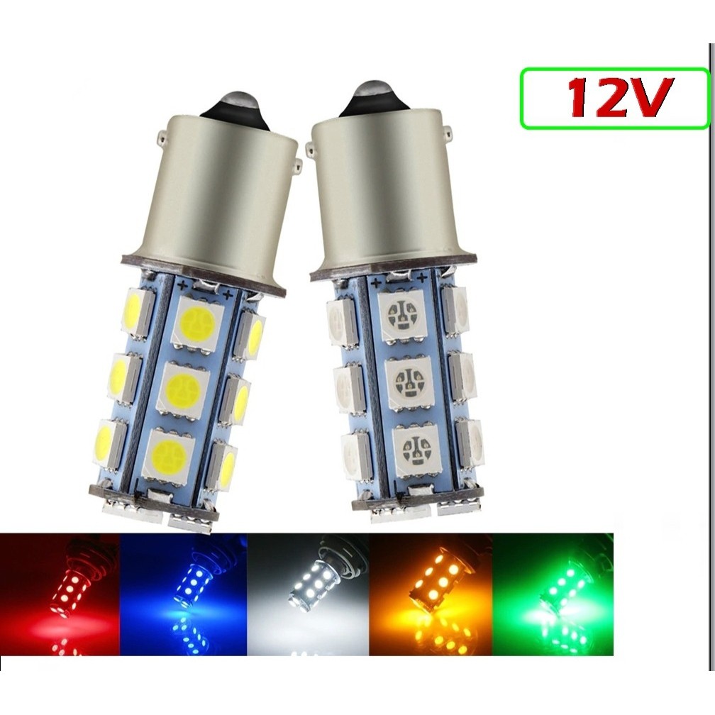 Jual LAMPU LED BAYONET KAKI 1 SEN ATRET 12 VOLT KEDIP 18 LED | Shopee ...