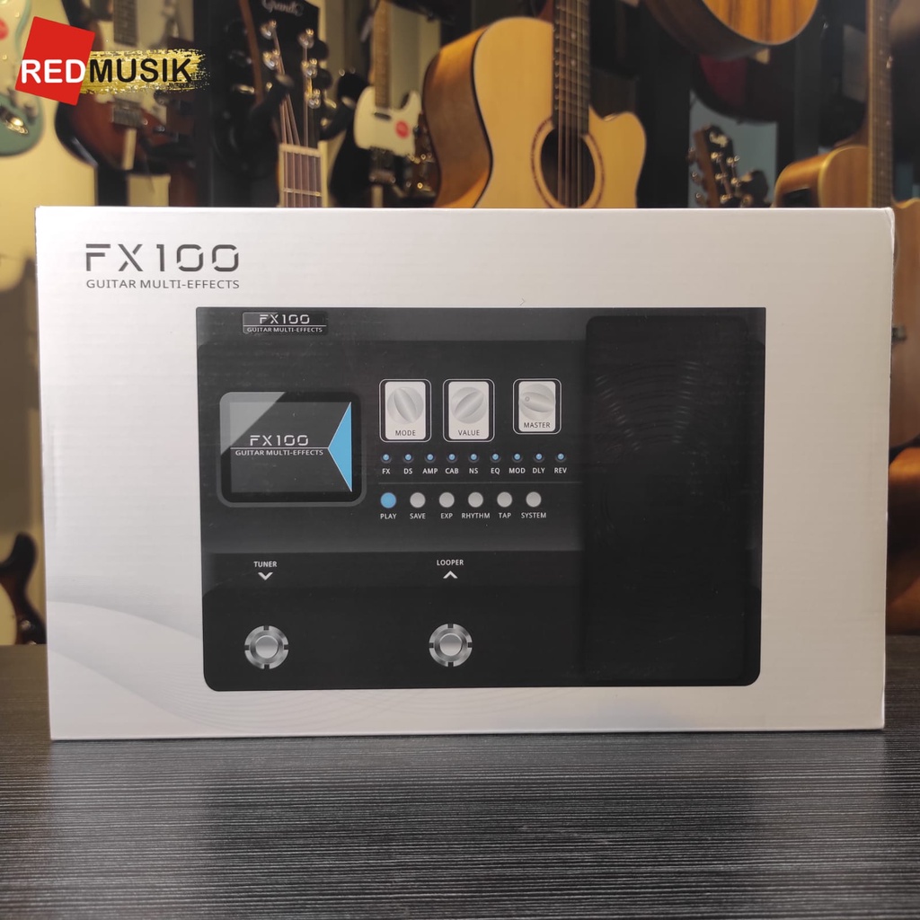 Jual FLAMMA FX-100 Portable Multi Effects Pedal FX100 FX 100 | Shopee ...