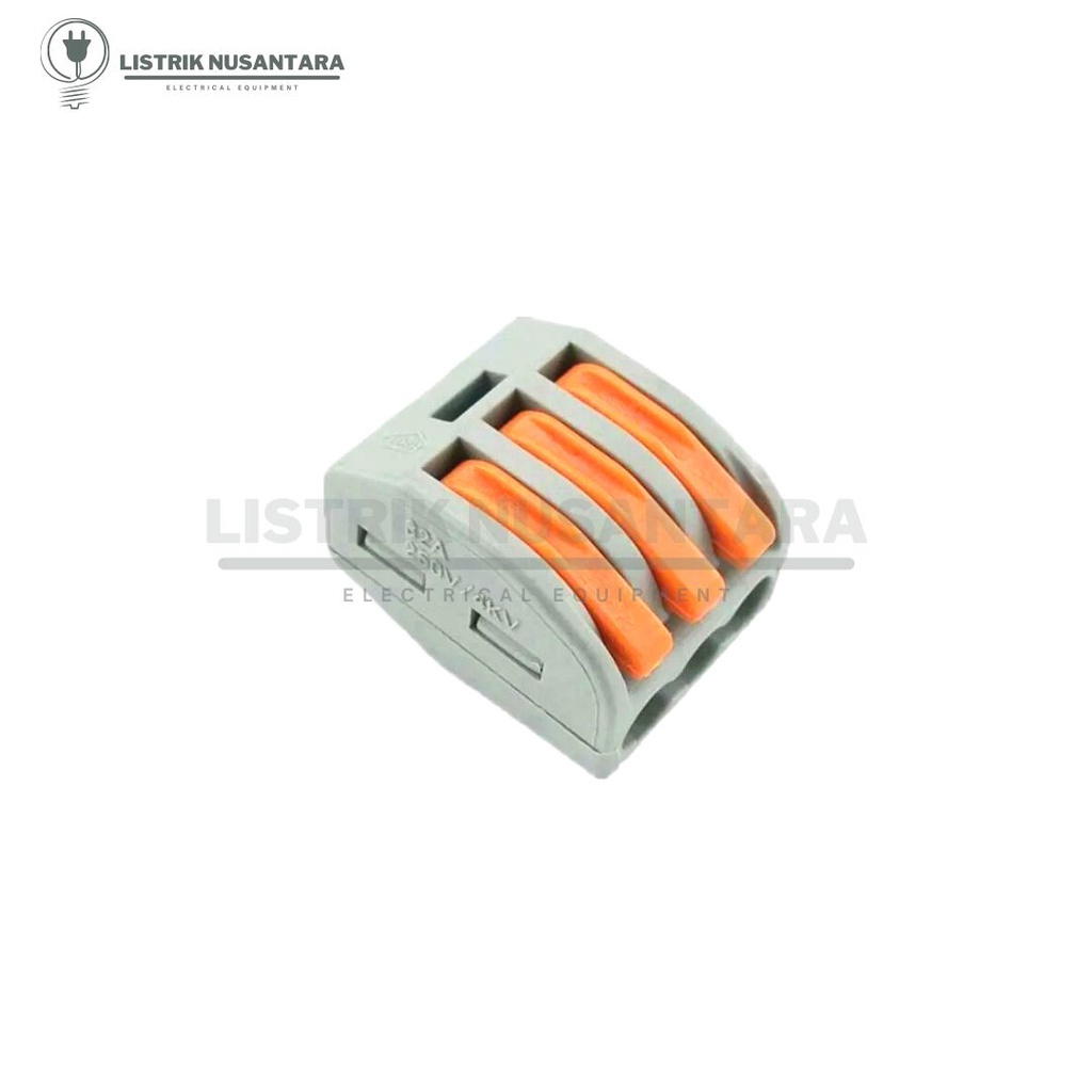 Jual Terminal Block Konektor Wago / Konektor Kabel Wago Original 2 Pin/3 Pin/1x1/2x2/3x3 ...