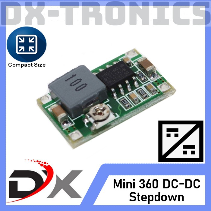 Jual Mini 360 Step Down Module MP2307 Buck Micro Stepdown Module ...