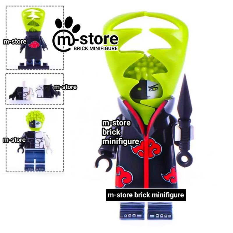 Jual brick naruto zetsu mini toy figure | Shopee Indonesia