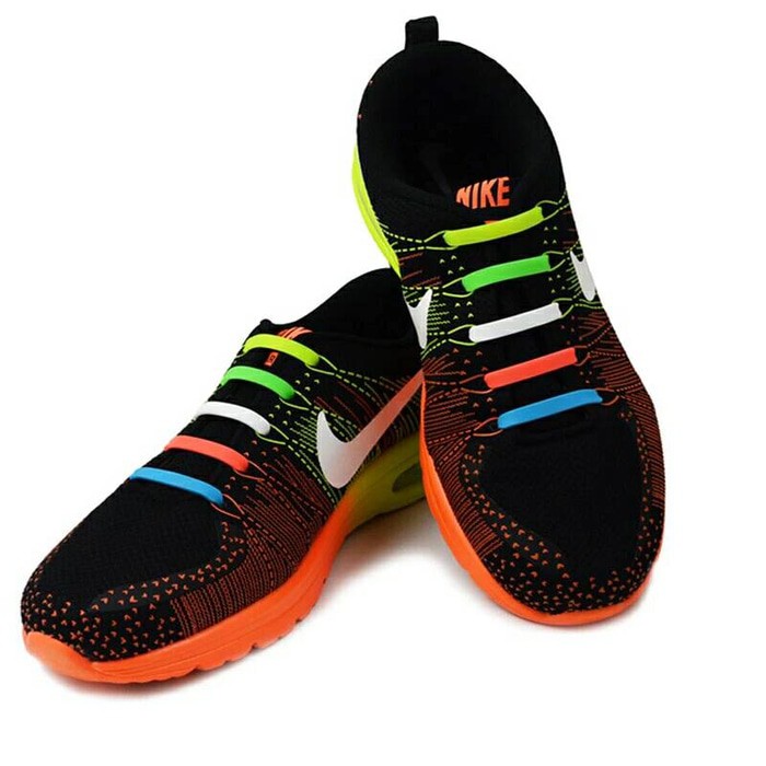 Jual tali sepatu silicone (1set = 12pcs) | Shopee Indonesia
